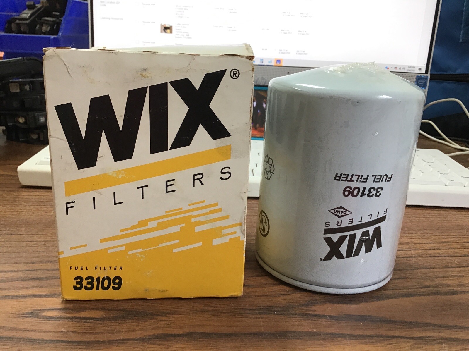 WIX 33109 - Fuel filter cross reference
