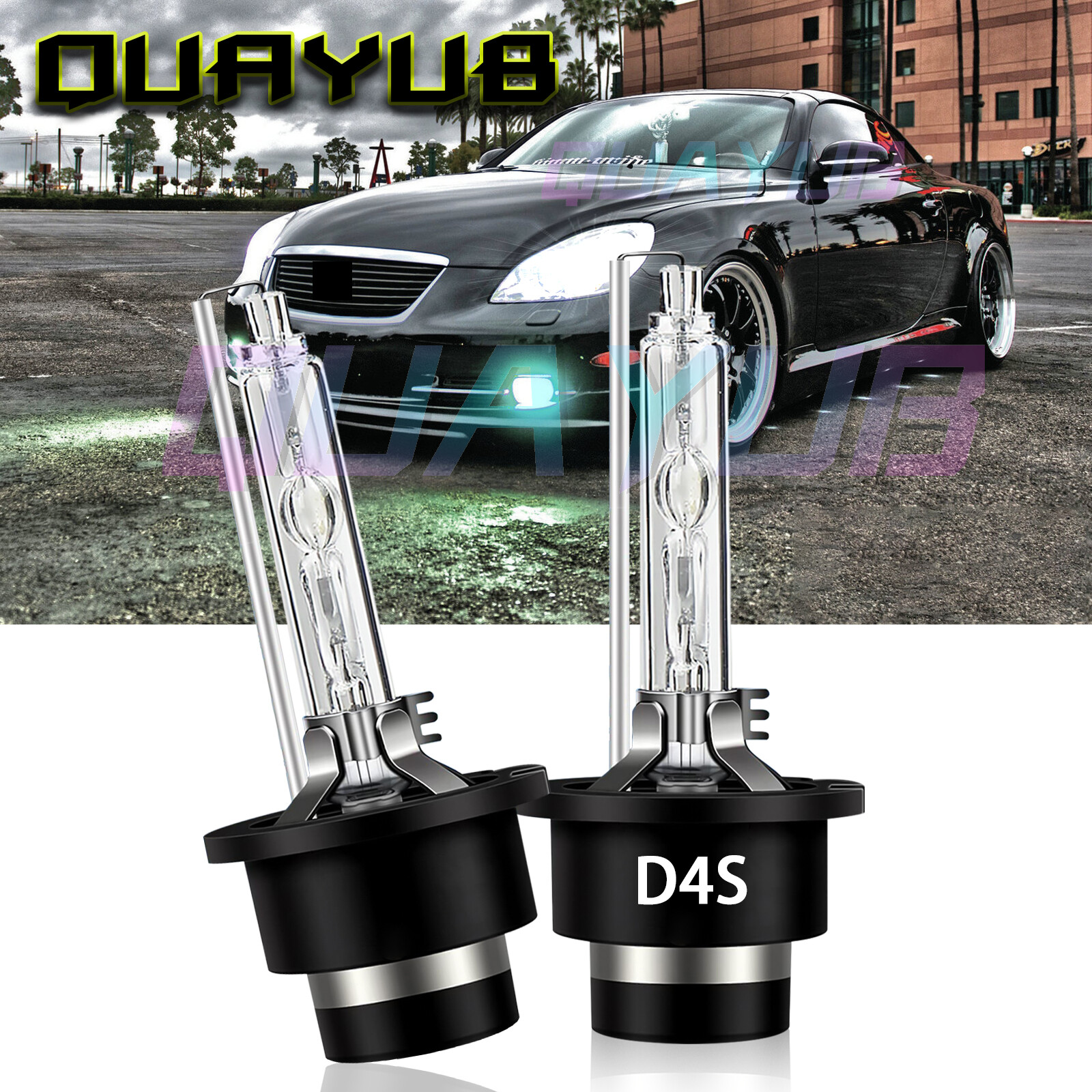 2x D4S Xenon HID Headlight Bulbs 6000K set For Lexus SC430 2006-2010 ...