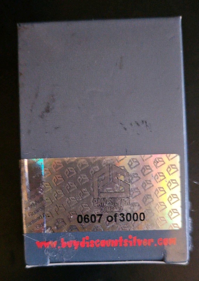 ZOMBIE 5 G .999 Silver Sealed In Capsule Halloween 5g 498 Of 3000 ...