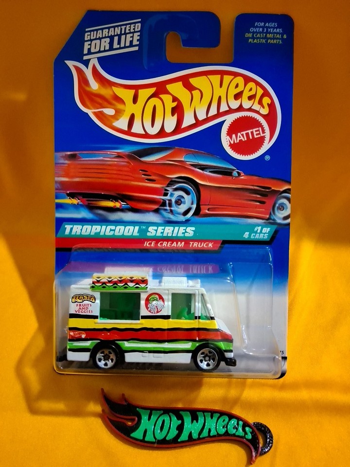 HOT WHEELS TROPICOOL SERIES ICE CREAM TRUCK # 693 🔥P | eBay
