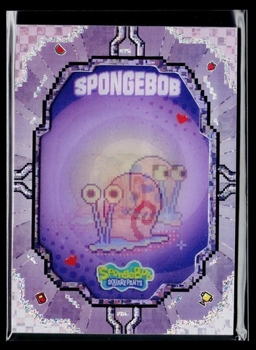 SpongeBob SquarePants Honey Star SP-05 3D Lenticular Purple Holo #d ...