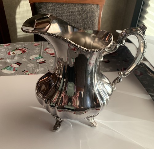 Elegant Wallace Large Silver Water Pitcher | eBay