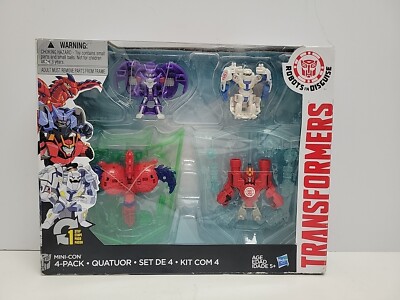 Transformers Robots In Disguise Mini Con 4 Pack Set RID 2015 Unopened ...