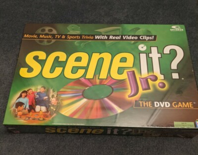 Scene It Junior, The Deluxe DVD Board Game, New in Package, Factory ...