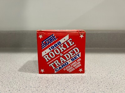 MLB Score 1988 Rookie & Traded Baseball Card Set NEW | eBay