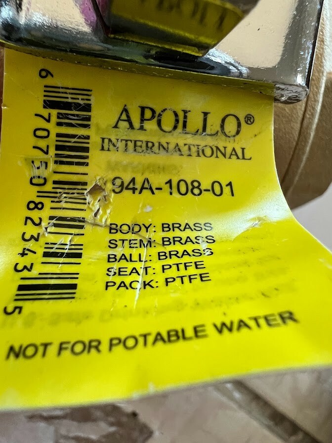 APOLLO INTERNATIONAL 94A-108-01/BRASS/BRAND NEW | eBay