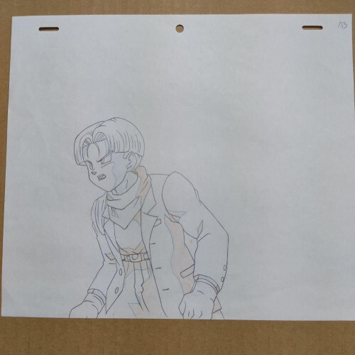 Dragon Ball cel animation Trunks with video | eBay