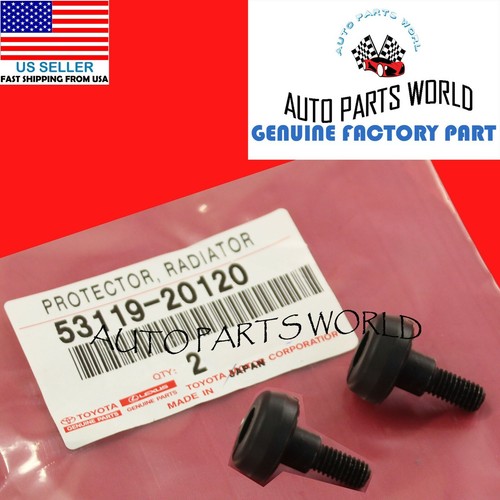 GENUINE OEM TOYOTA CAMRY RAV4 VENZA RADIATOR GRILLE PROTECTOR SET 2X ...