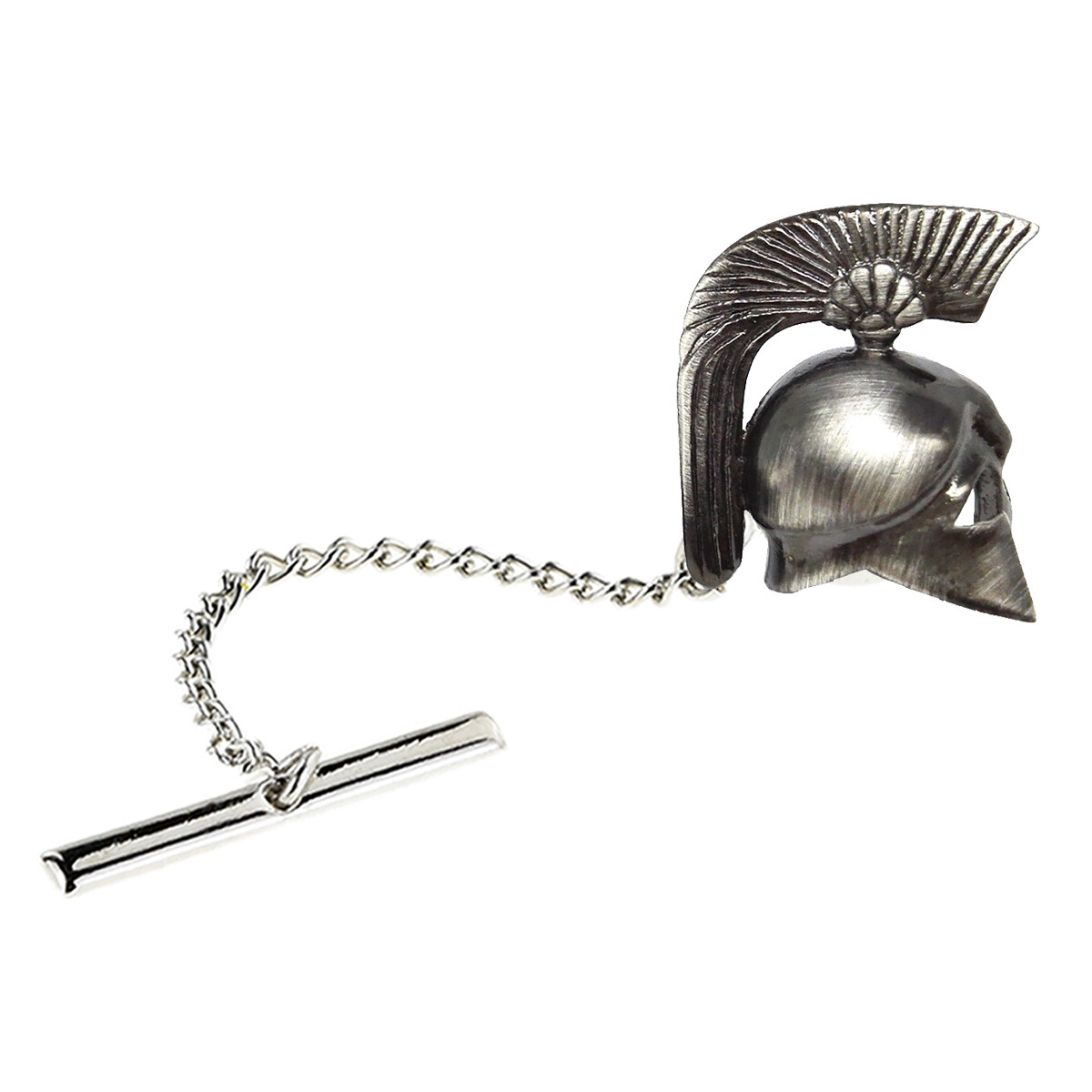 Antique Greek or Roman Battle Helmet Museum lapel Pin Badge Tie Tac ...