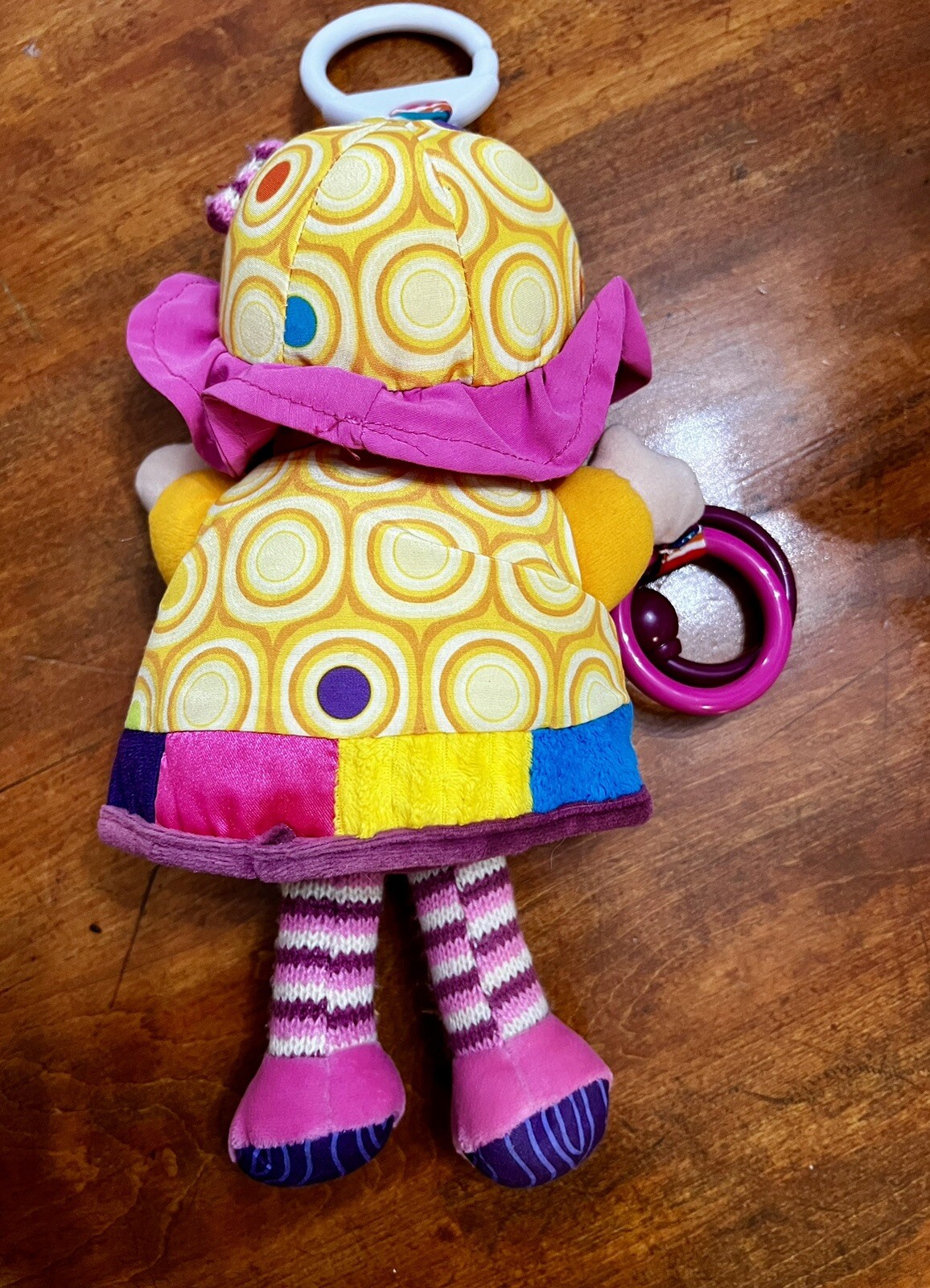 Lamaze Baby Toy My Friend Emily Sensory Development Doll Plush Rattle ...