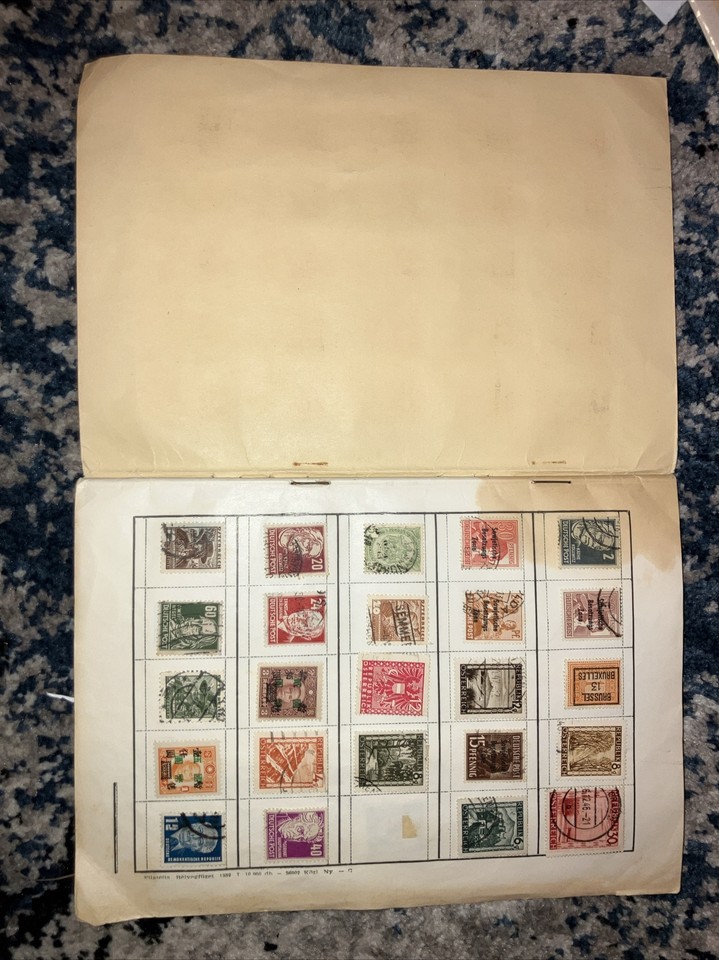 Inherited Stamp Collecting Books/Stamps | eBay