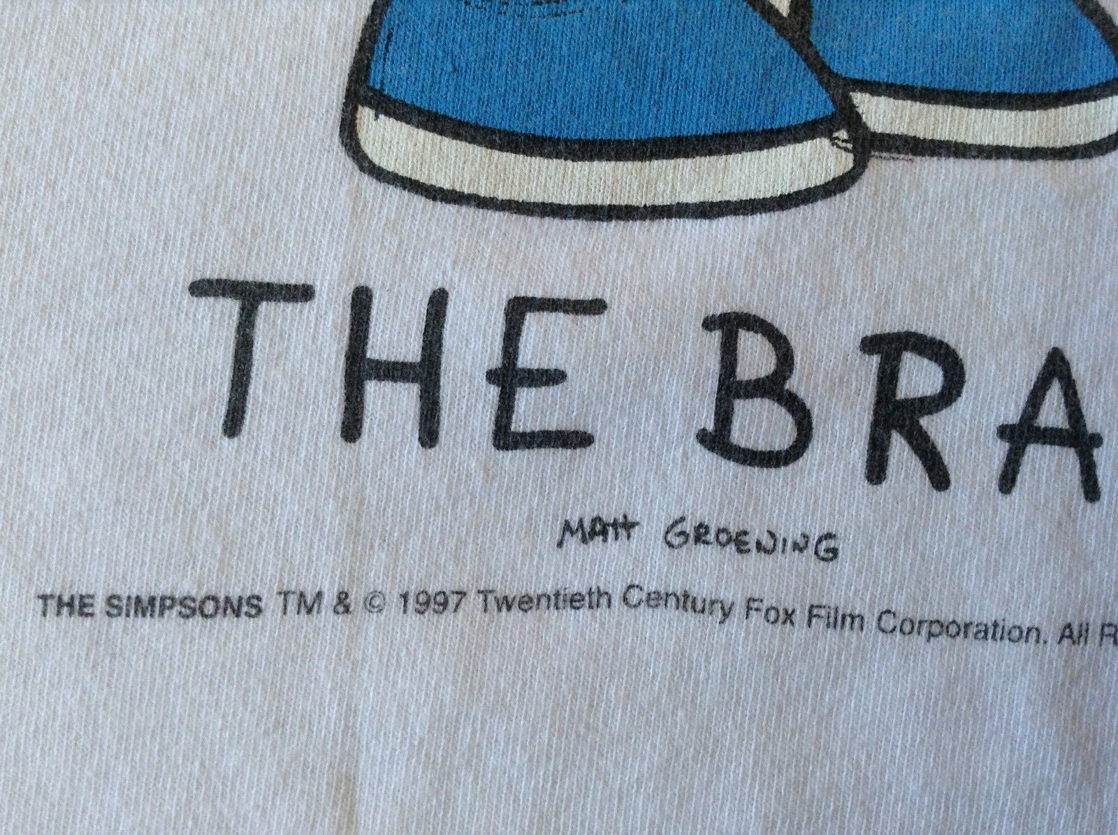 The Simpsons Bart Simpson Bart The Brat 1997 T-Shirt … - Gem