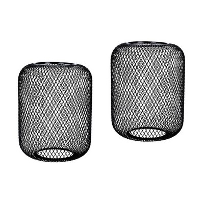 2 Pieces Hanging Lampshades Ceiling Small Mesh Wire Pendant Light ...