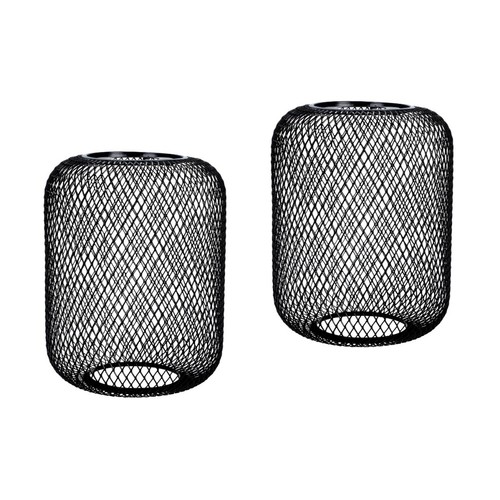 2 Pieces Hanging Lampshades Ceiling Small Mesh Wire Pendant Light ...