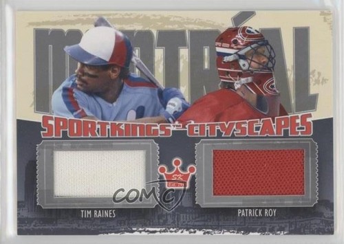 2012 Sportkings Series E Cityscapes Silver /30 Tim Raines Patrick Roy # ...