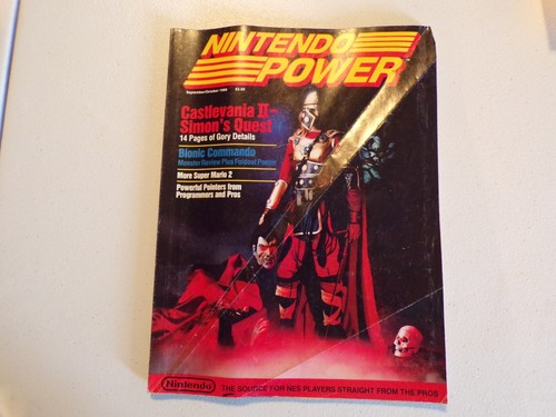 Nintendo Power Magazine September/October 1988 Vol 2 Castlevania II ...