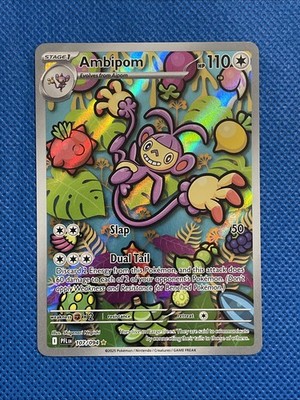 Pokemon TCG Mega Evolutions Phantasmal Flames Ambipom 107/094 ...