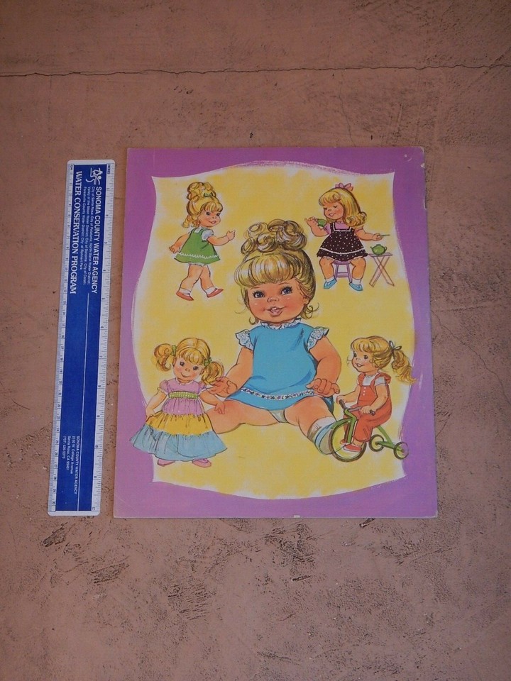 VINTAGE ORIGINAL 1975 CATHY QUICK CURL PAPER DOLL BOOK MINT UNUSED | eBay