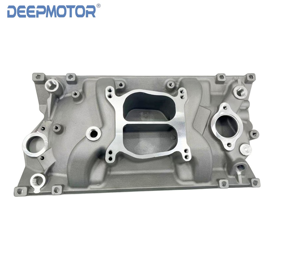 SBC Dual Plane Intake Manifold Tomos A35 Intake Manifold Sbc Vortec ...