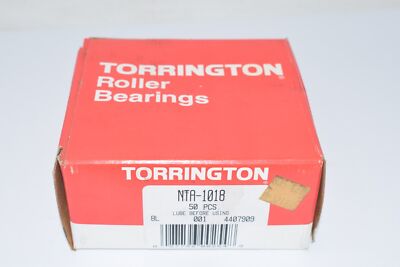 Pack of 50 NEW Torrington thrust bearing NTA-1018 | eBay