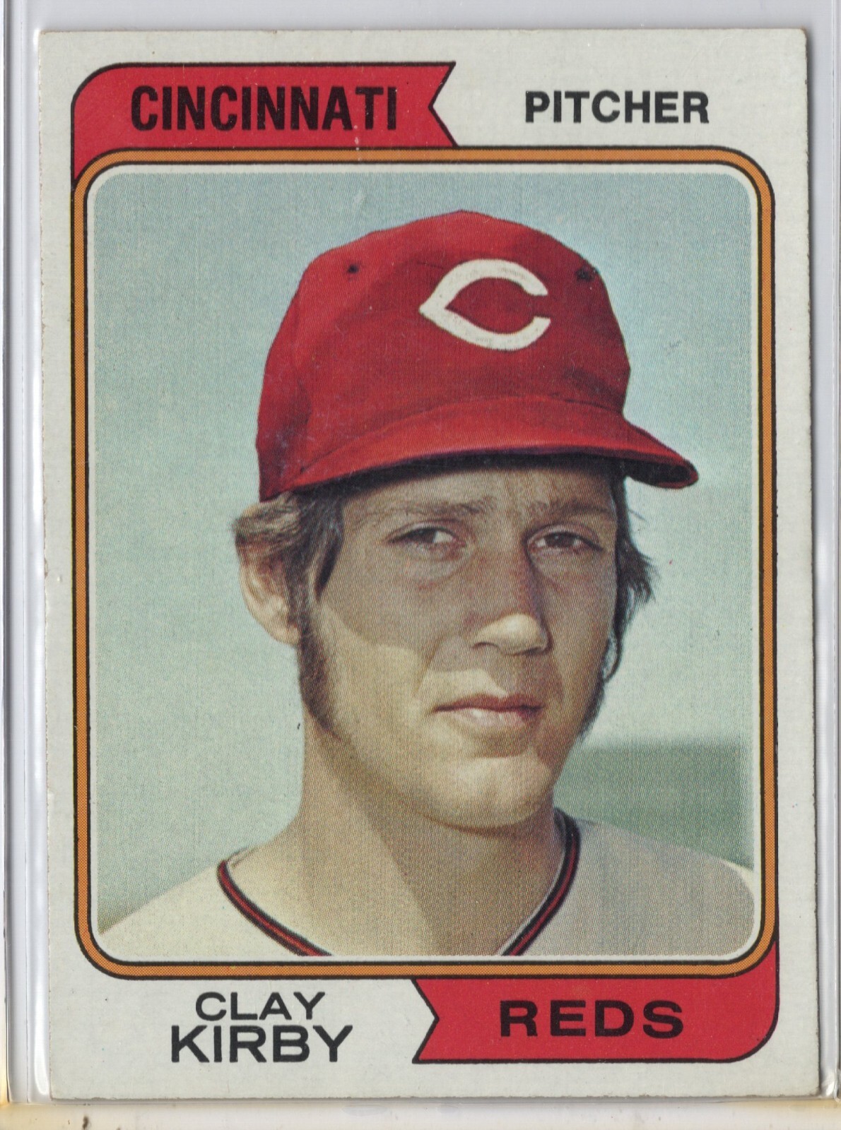1974 TOPPS #287 CLAY KIRBY - CINCINNATI REDS | eBay