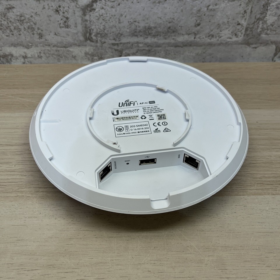 Ubiquiti Unifi AP AC PRO (UAP-AC-PRO) Wireless Access Point 48v 0.5A ...