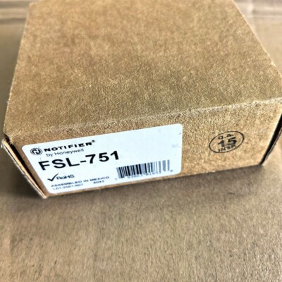 Notifier FSL-751 Laser Smoke Detector FREE FAST SHIPPING | eBay