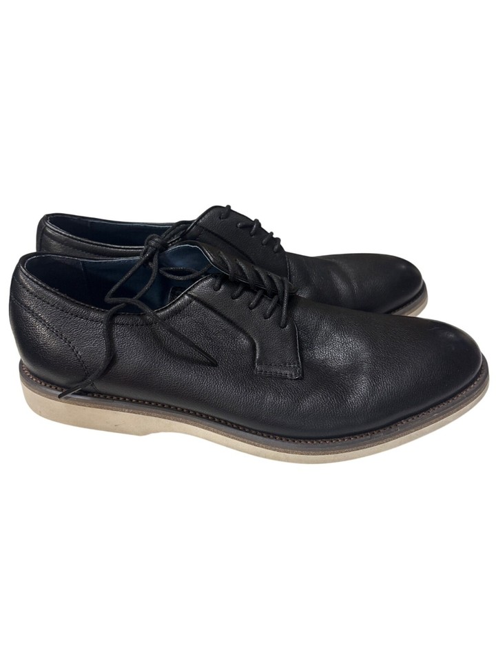 Moretti Gold Label Mens Black Lazaro Lace-Up Dress Shoes Size 9D ...