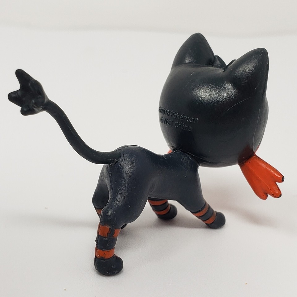 Pokémon Wicked Cool Toys Litten Cat Kitten Action Figure | eBay