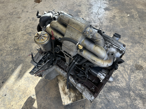 BMW E34 535I 3.5L M30 Engine Motor Assembly OEM #91300 Tested See Video ...