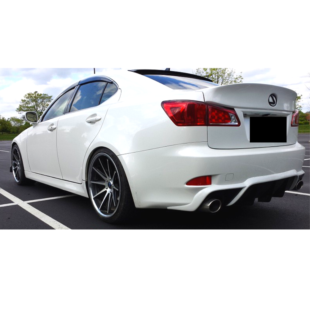 Rear Trunk Spoiler Wing For LEXUS IS250 IS350 (06-12) Matte Wald Sport ...