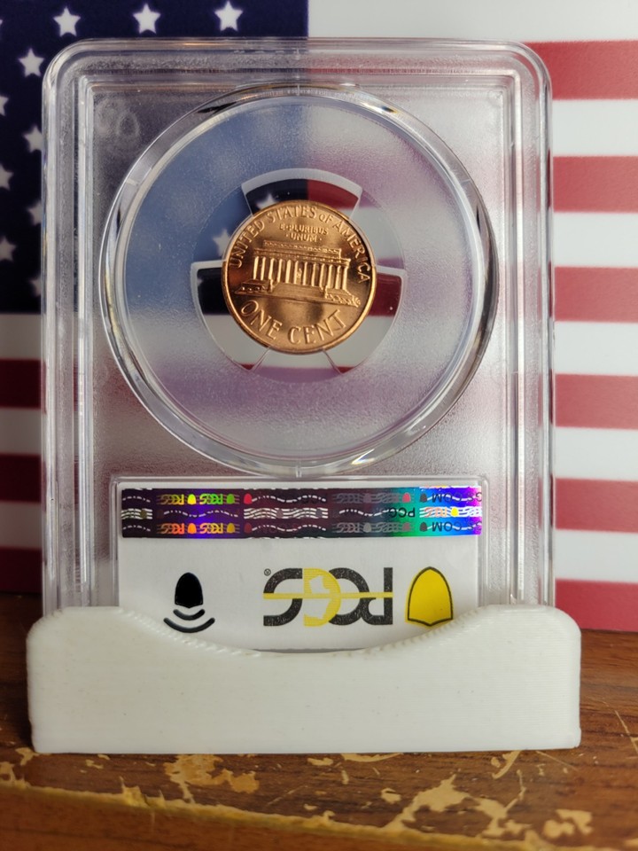 1988 Lincoln Memorial **Wide AM** ""Flared "G"" ((FS-801 DDR)) PCGS MS ...