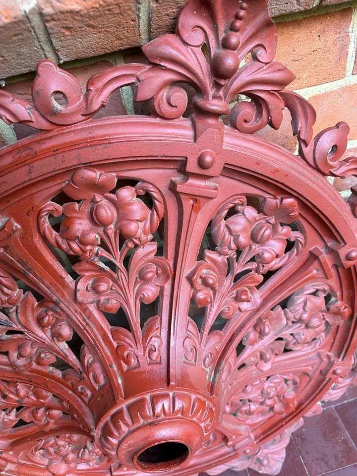 Antique Victorian Cast Iron Ceiling Rose | eBay UK