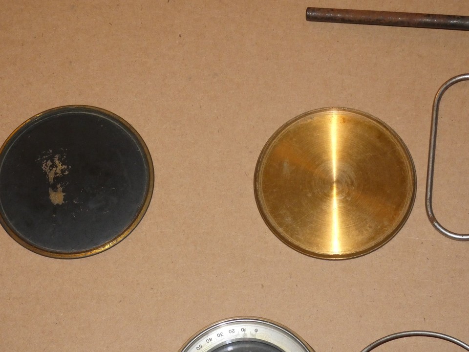 Gravity Inclinometer/Clinometer & Compass & Inclinometer Brass Vintage ...