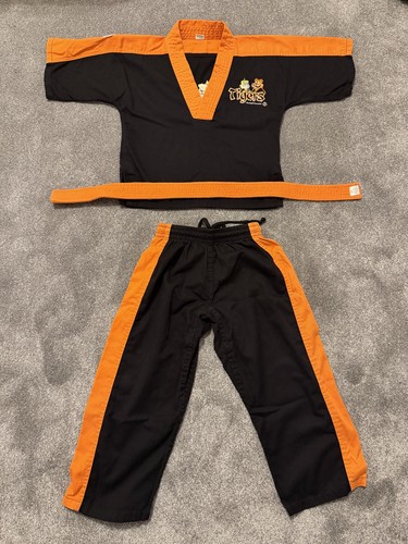 Taekwondo Uniform- Little Tiger Cubs - Size 120 UKTC, Top, Trousers ...