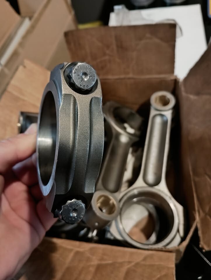 8 Oliver Billet Connecting Rods | CUSTOM | 6.500" Long | 4340 Steel ...