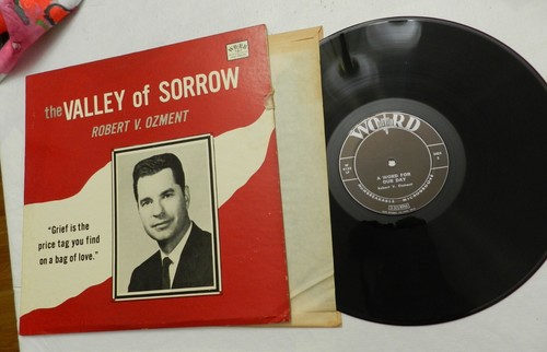 LP, Robert V. Ozment - The Valley of Sorrow, RARE RELIGIOUS, Inserts ...