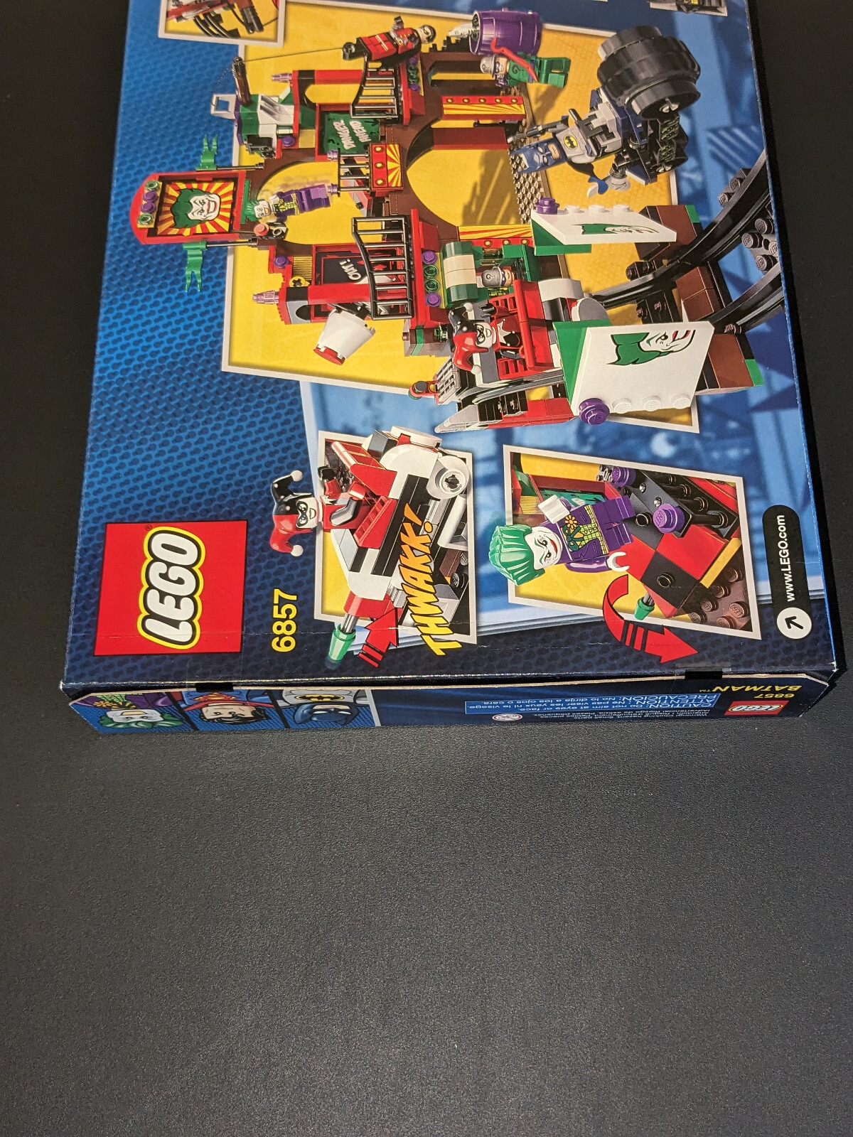 LEGO 6857 DC Comics Super Heroes The Dynamic Duo Funhouse Escape MIB ...