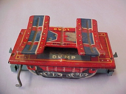 Vintage Load Dump Tin Train Toy Car Japan | eBay