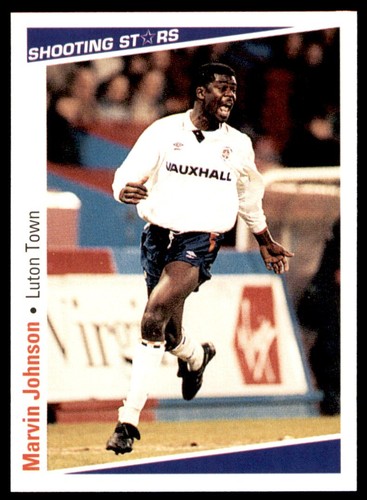Merlin Shooting Stars (1991-1992) Johnson Marvin Luton Town No. 135 | eBay