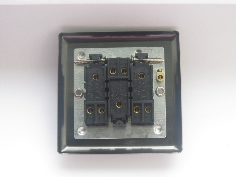 Varilight Georgian Brass Plated Classic Light Switches, Plug Sockets ...