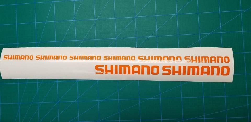 Custom Shimano Decal Set. Custom Colors. MTB Road Bike Frame Helmet ...