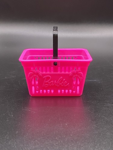 NEW Barbie Pet Boutique Doll Pink Shopping Basket | eBay