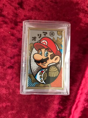 Nintendo Mario HANAFUDA Japanese Traditional Card Game (Black) | eBay UK