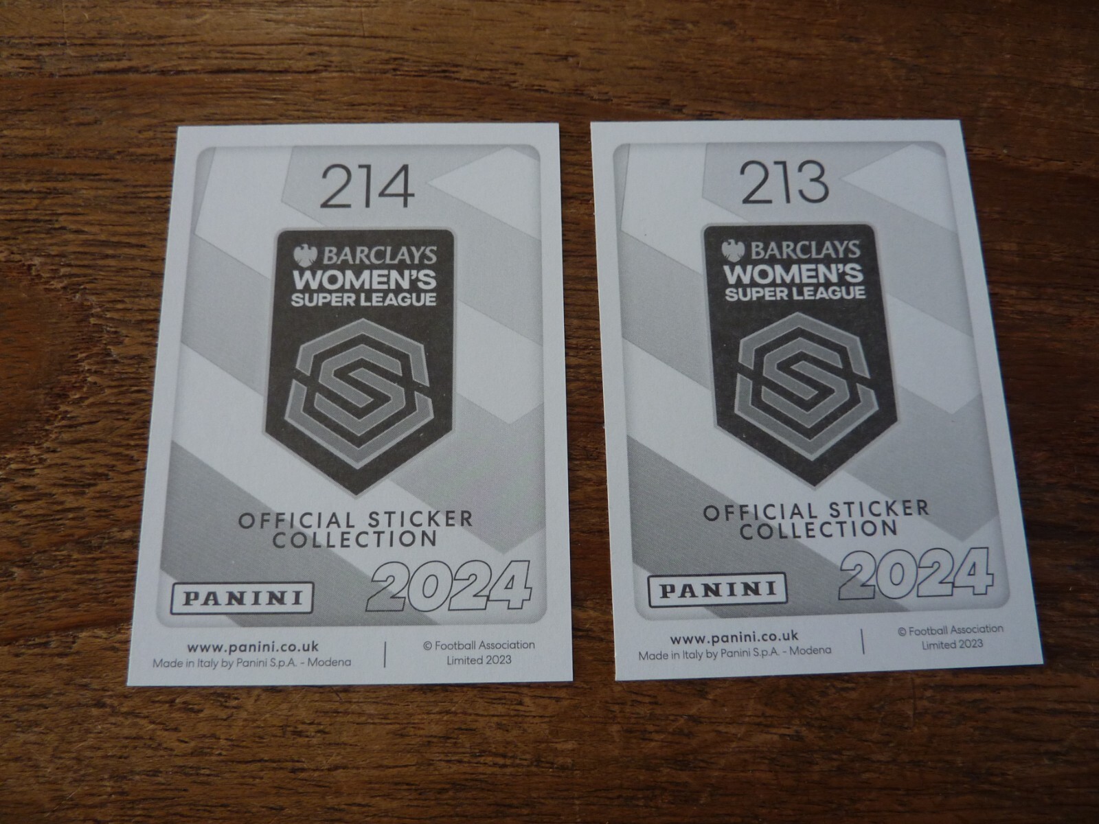 Panini Womens Super League 2024 Football Stickers WSL - No 201-349 Pick ...