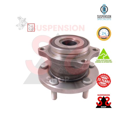 Rear Axle Wheel Hub Suit SUBARU Tribeca 3.6 (WXF) TRIBECA (B9) | eBay ...