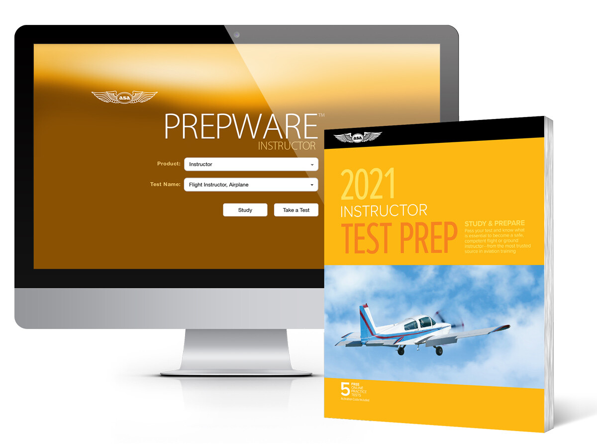 ASA Test Prep 2021 Bundle: Certified Flight Instructor (CFI) | eBay
