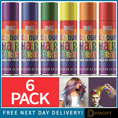 Hair Dye Party Party Success Temporary Fluorescent Colour Hair Spray