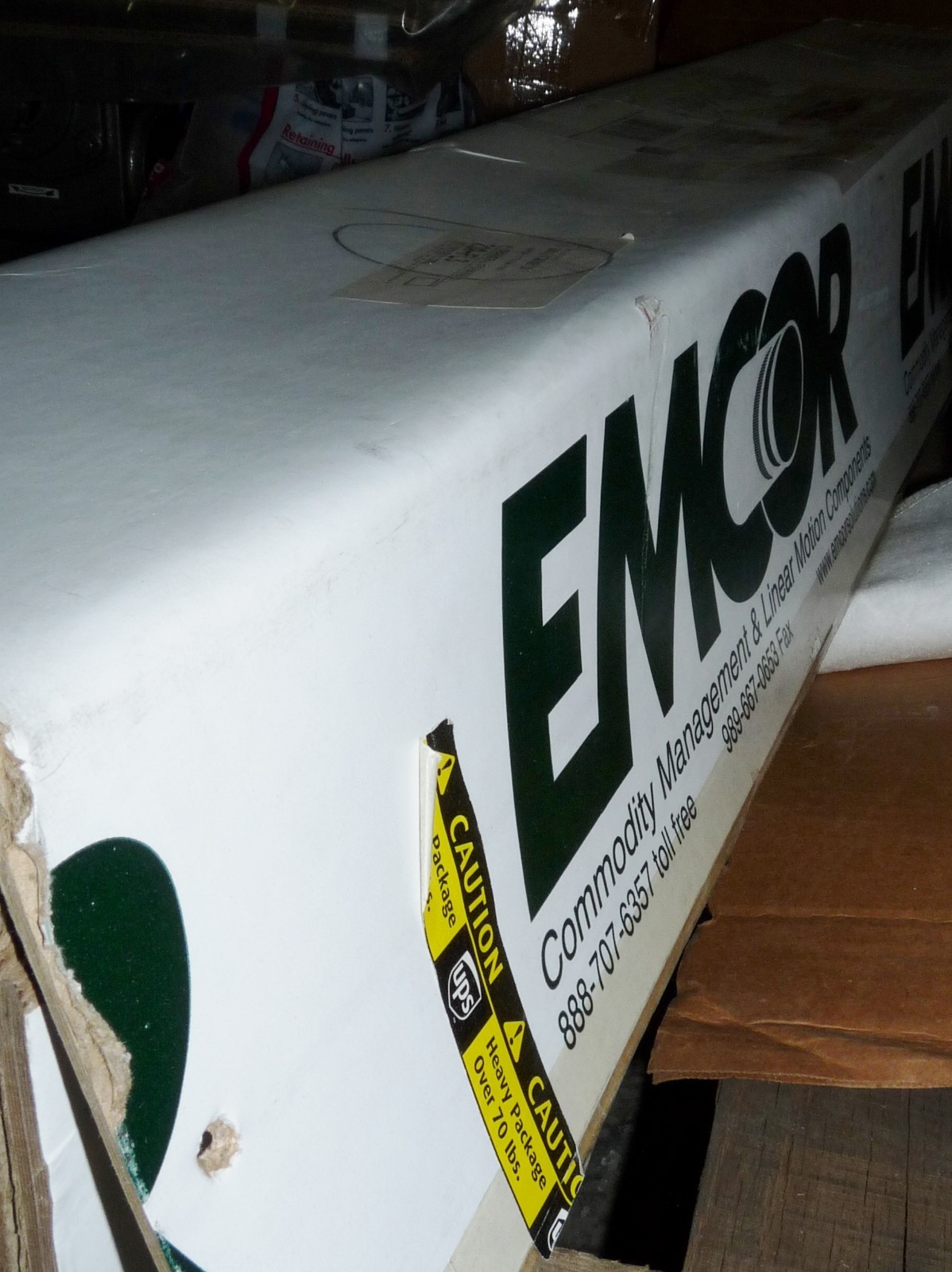 EMCOR PRECISION 4150 SST BALL SCREW 1.25" DIA X 10MM RH LEAD X 42.75 ...