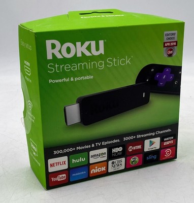 Roku Streaming Stick 3600X, Portable HD Streaming, Quad-Core, Dual-Band ...